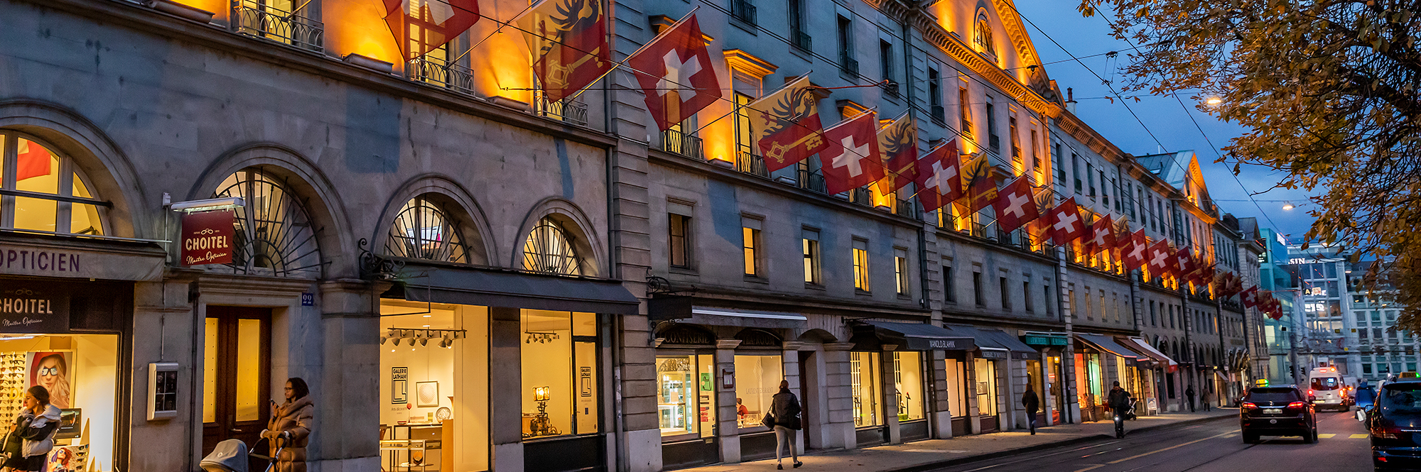 La Corraterie, rue des contrastes - Immoscope